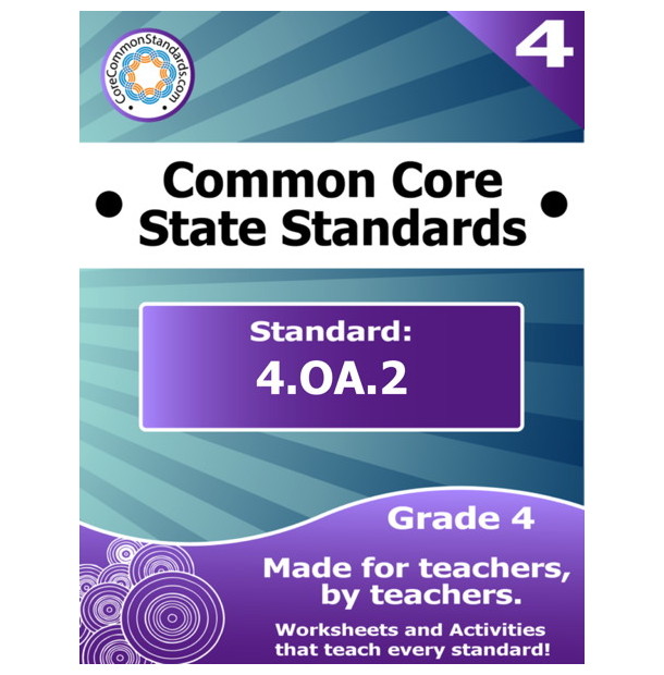 4 OA 2 Fourth Grade Common Core Bundle Worksheets Activities 4-oa-2-fourth-grade-common-core-bundle-worksheets-activities